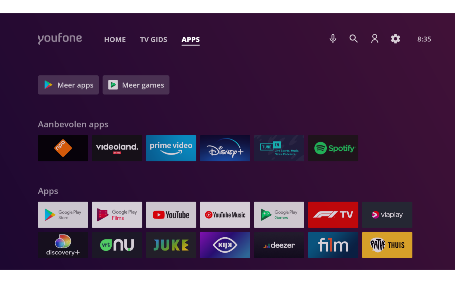 Youfone voegt Viaplay en F1 TV Pro toe aan tv-decoder | Totaal TV
